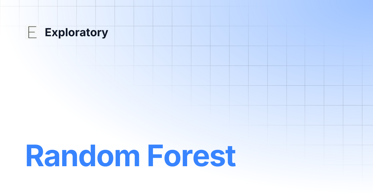 Random Forest | Exploratory